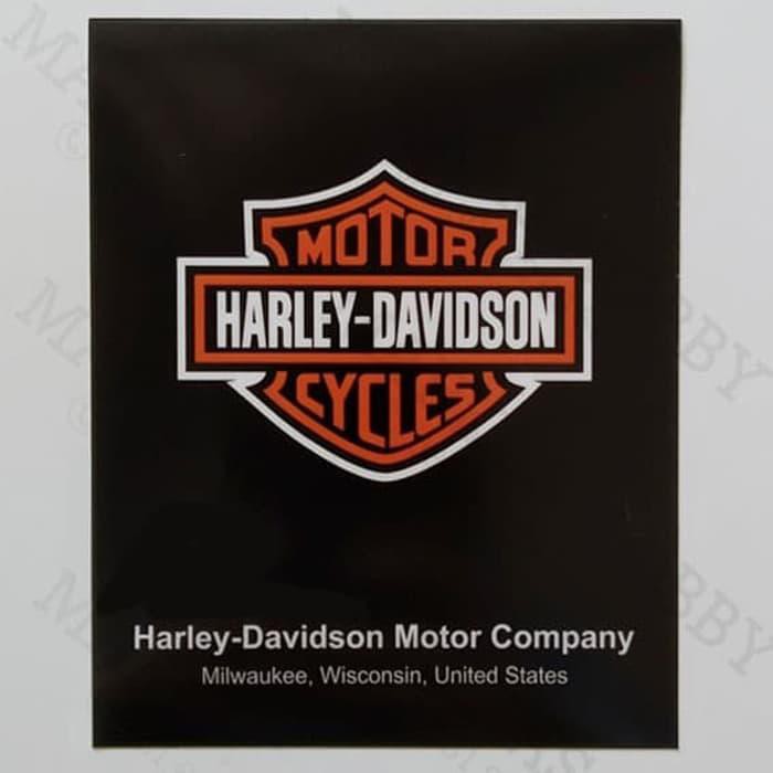 Jual Stiker / Sticker Harley Davidson Motor Cycles Vertical Tempel ...