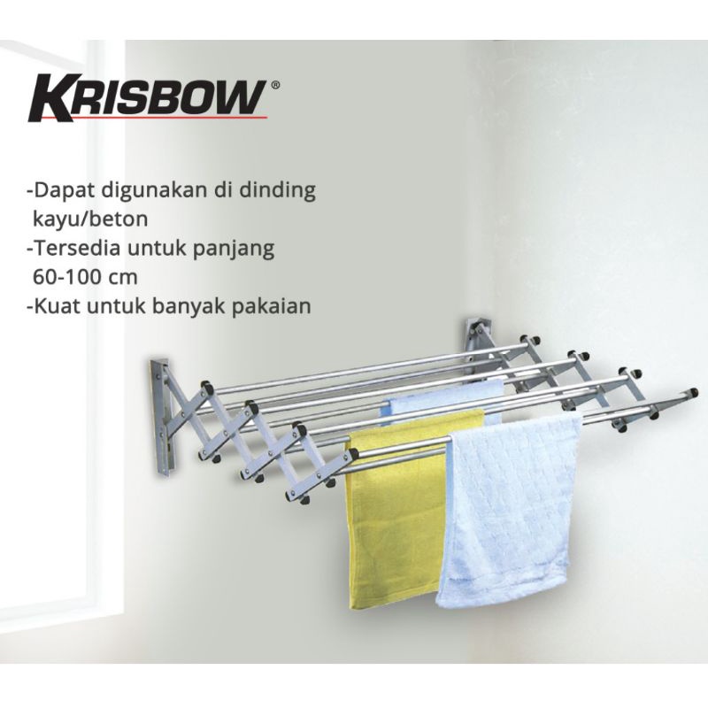 Jual ACE Hardware KRISBOW Gantungan Handuk Dinding/Rak Handuk/Jemuran ...