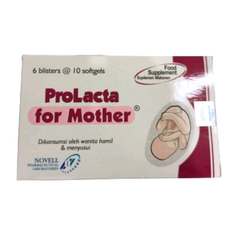 Jual PROLACTA WITH DHA FOR MOTHER 60 KAPSUL | Shopee Indonesia