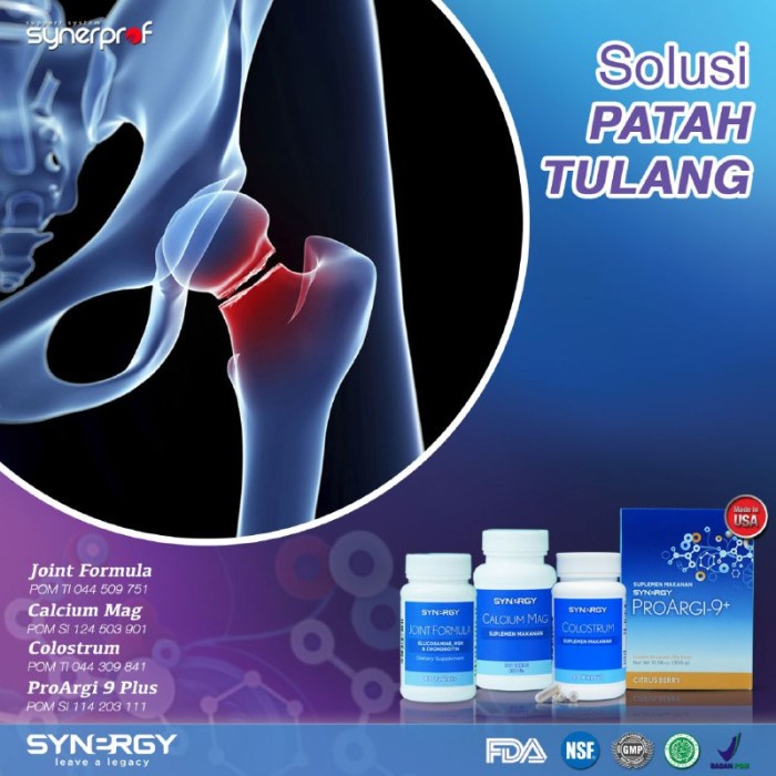 Jual calcium- kalsium joint formula - obat sakit tulang belakang ...
