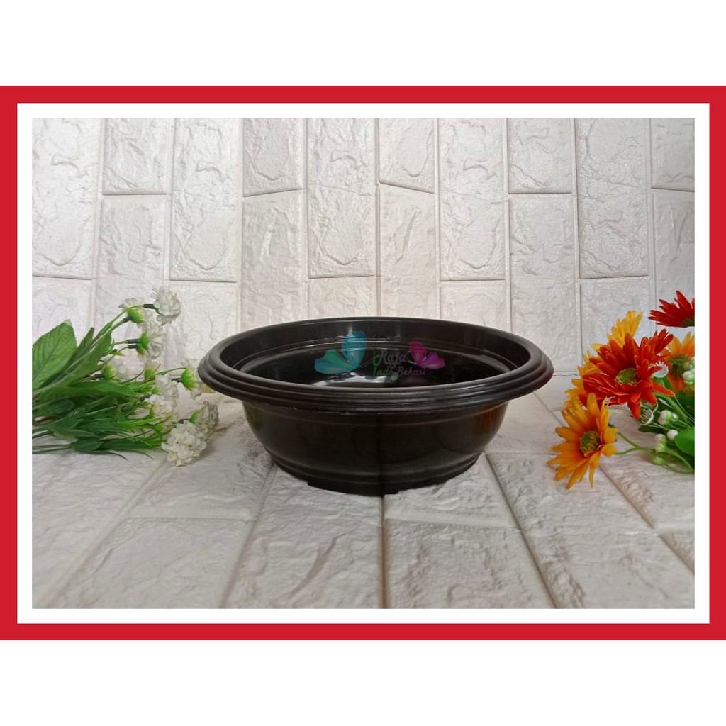 Jual Pot Bonsai Ceper 25 Hitam Pendek 25 Pot Bunga Hias Murah Grosir ...