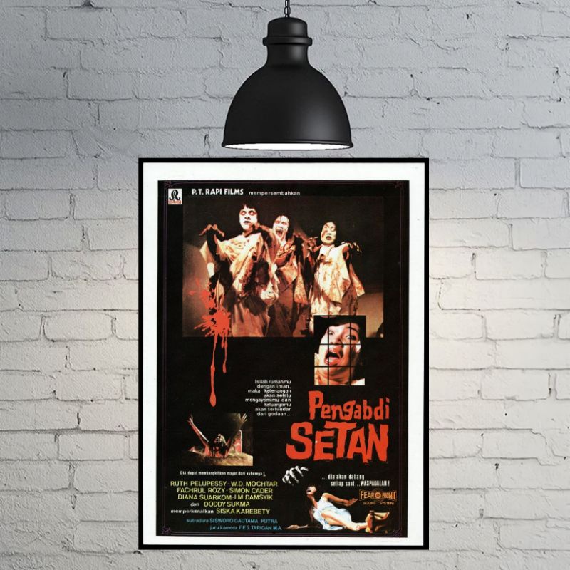 Jual poster aesthetic / wall art poster film jadul indonesia v2 ...