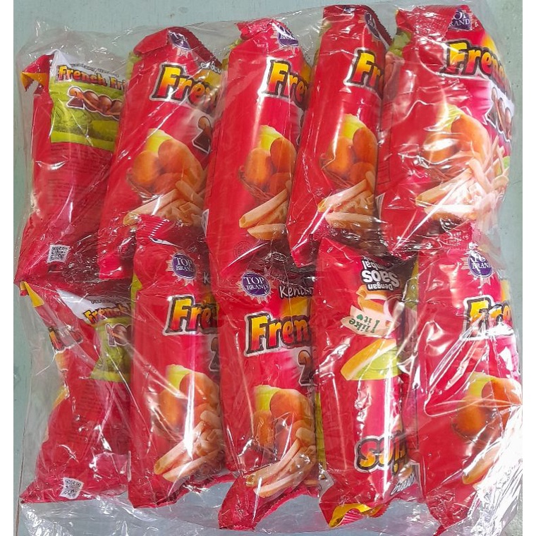 Jual FRENCH FRIES 2000 SNACK KENTANG GORENG MAKANAN RINGAN 10 PC ...