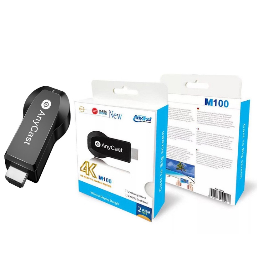 Jual HDMI Dongle AnyCast M100 4K HD Wifi Display TV Dongle Wireless ...
