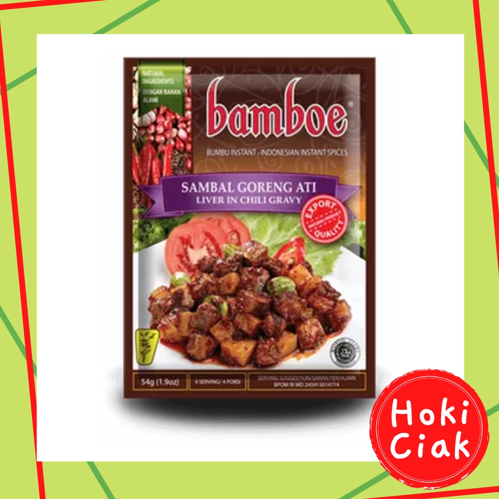 Jual Bamboe Sauce (Empal / Sambal Ati / Balado / Bali / Rujak / Ayam ...