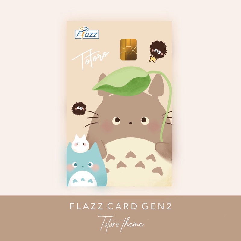 Jual flazz card / e money my neighbor totoro studio ghibli | Shopee ...