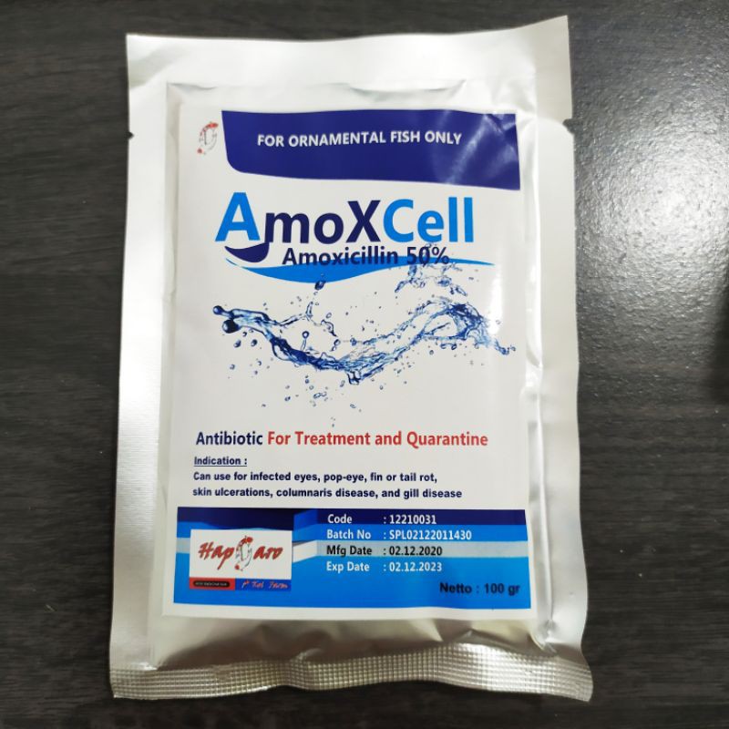 Jual Amoxcell Obat Berbagai Penyakit Ikan (Repack 5gr) | Shopee Indonesia