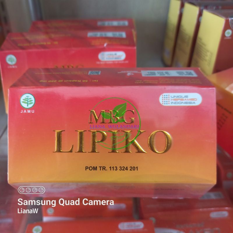 Jual HERBAMED MBG LIPIKO HERBAL LIVER & EMPEDU | Shopee Indonesia