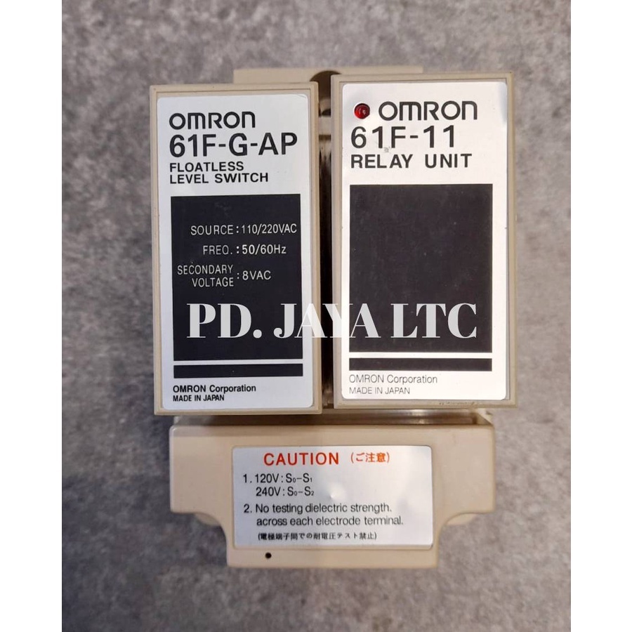 Jual Omron Floatless Level Switch 61F-G-AP 110/220VAC | Shopee Indonesia