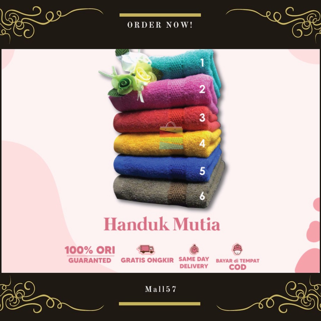 Jual Handuk Kecil Muka 30x30cm - Saputangan Handuk Wajah Bahan Katun ...