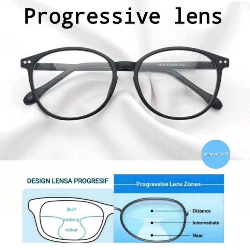 Jual Progresif kacamata progresif progresip dobel fokus jauh dekat baca ...