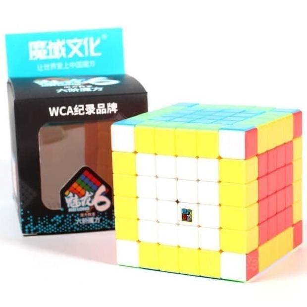 Jual Rubik 6x6 MoYu Meilong 6x6 Stickerless Original Mo Yu Meilong 6 ...