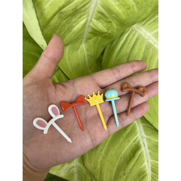 Jual Food pick cosplay telinga tusukan garpu roti sandwich makanan ...