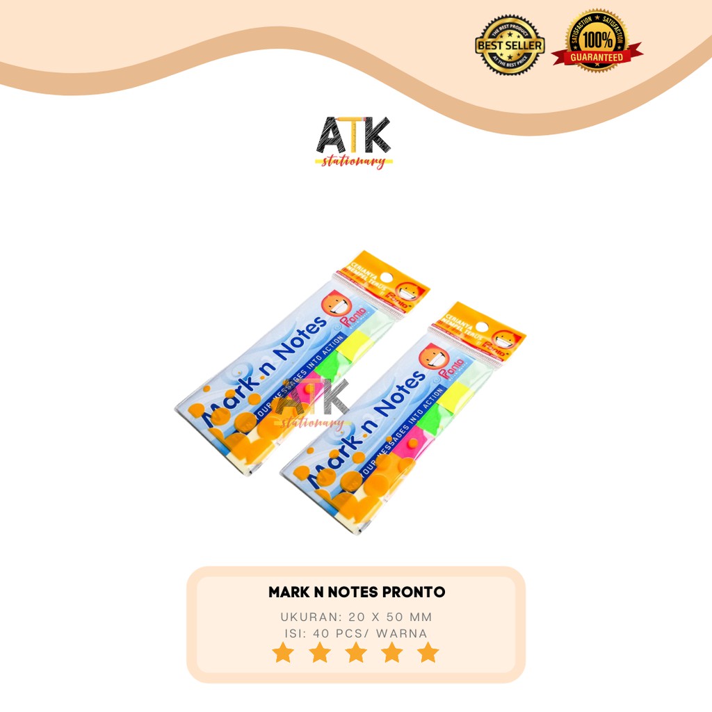 Jual Mark n Notes Pronto 6 Warna atk | Shopee Indonesia