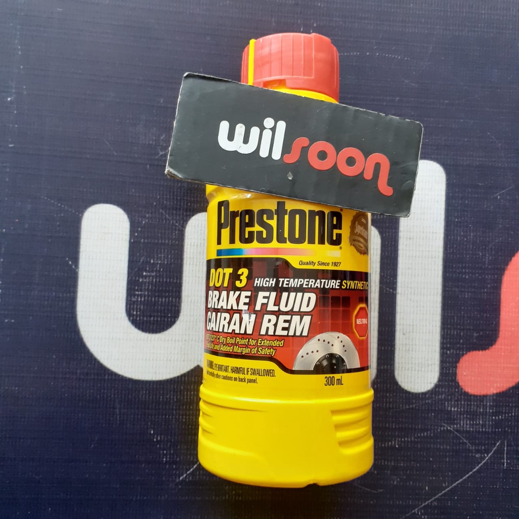 Jual Oli Rem / Minyak Rem Netral Prestone Brake Fluid DOT - 3 300ml ...