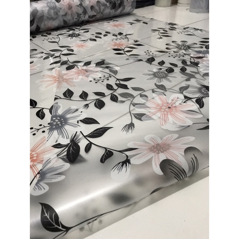 Jual stiker kaca motif bunga matahari warna pastel pink | Shopee Indonesia