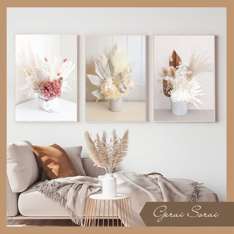Jual [Hiasan Dinding] BUNGA KERING WALL DECOR | Shopee Indonesia