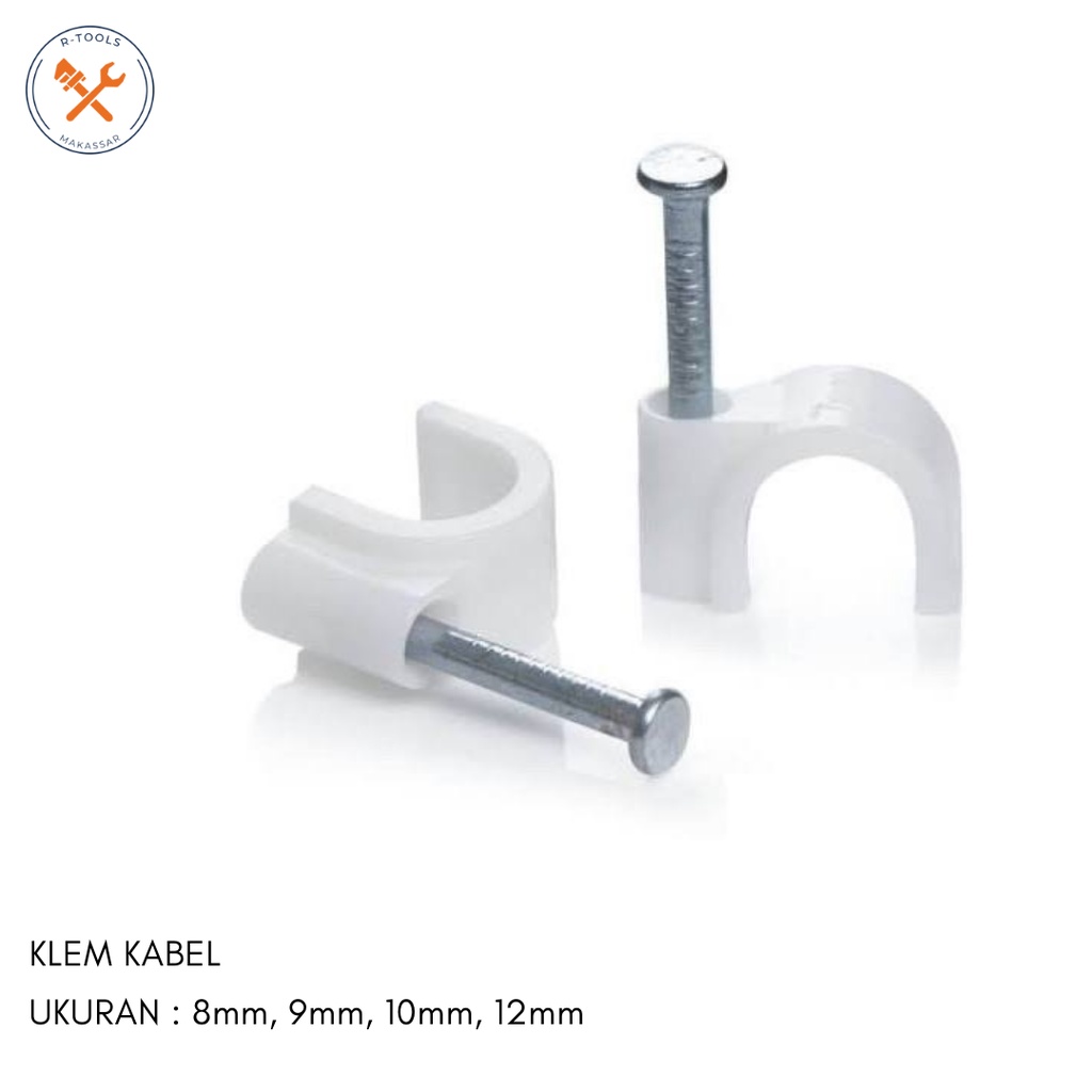 Jual Klem Kabel / Bable Clips Plastik | Shopee Indonesia