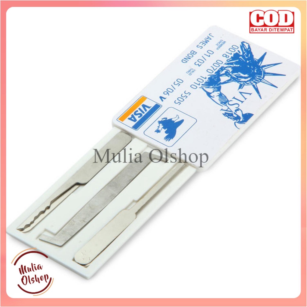 Jual Credit Card Lock Pick Set | Shopee Indonesia Jual Credit Card Lock Pick Set | Shopee Indonesia