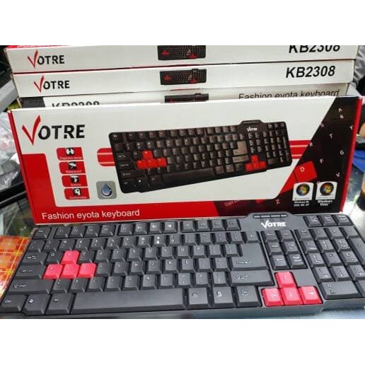 Jual KEYBOARD Votre KB-2308 - KB2308 Keyboard USB Standard / Keyboard ...