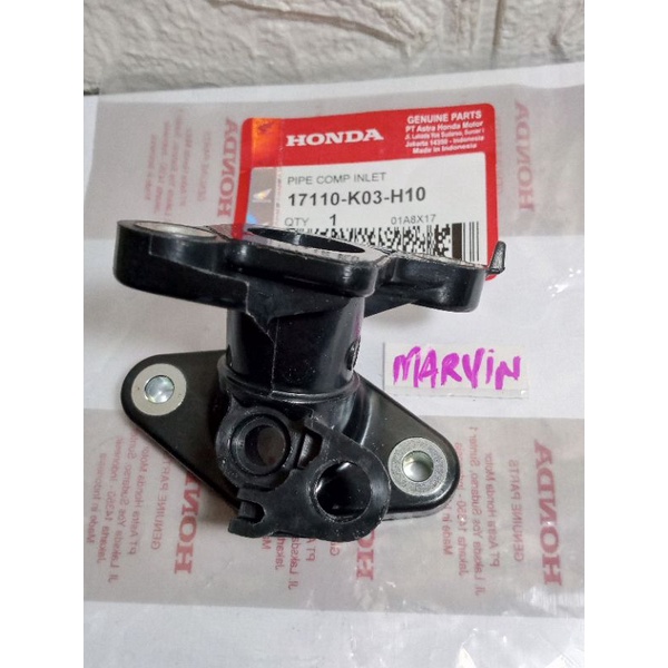 Jual intek manifold supra x 125 fi, supra x 125 helm in fi 17110-kyz ...