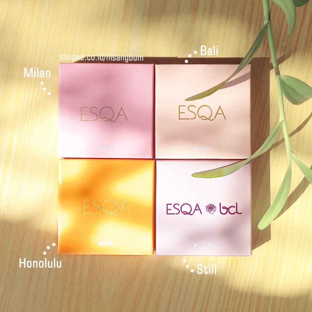 Jual ESQA Blush Milan ESQA X BCL Blush Pose, Still, Milan, Bali ...