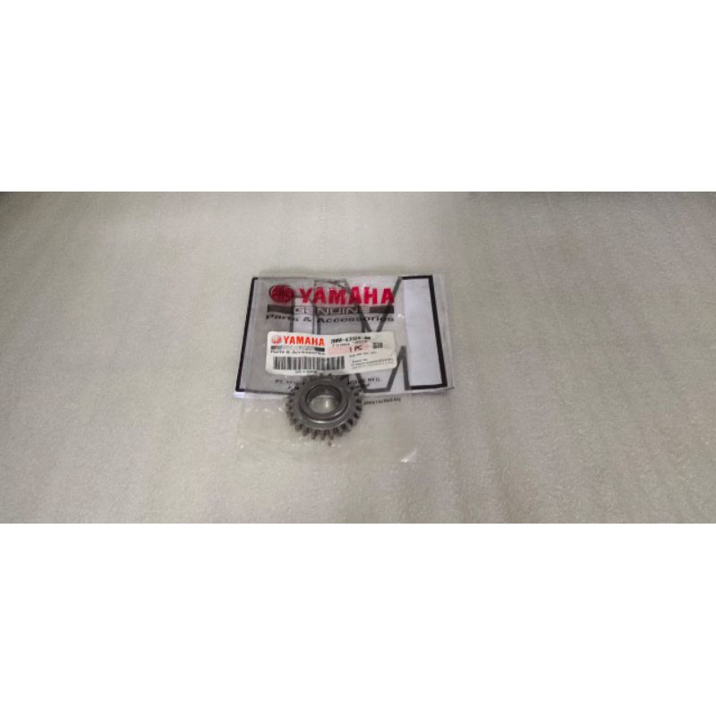 Jual gear pump drive gear gigi pompa oli Mio m3 125 2BM-E3324-00 asli original Yamaha | Shopee ...