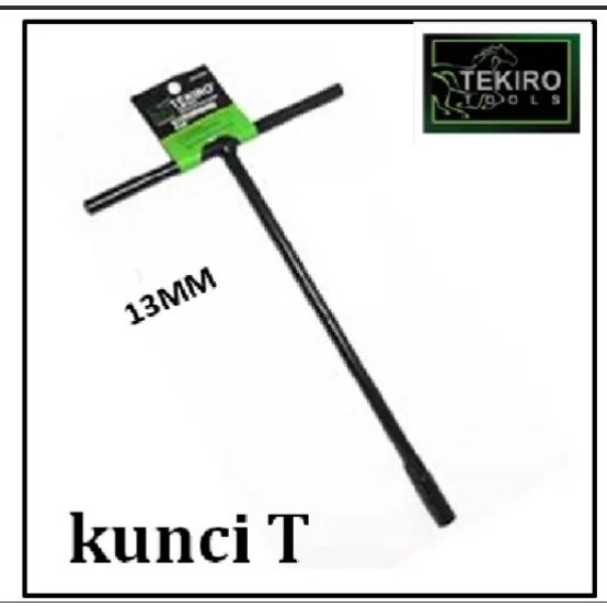 Jual KUNCI T Kunci T13mm Sock Kunci Sok T Hitam TEKIRO high quality ...