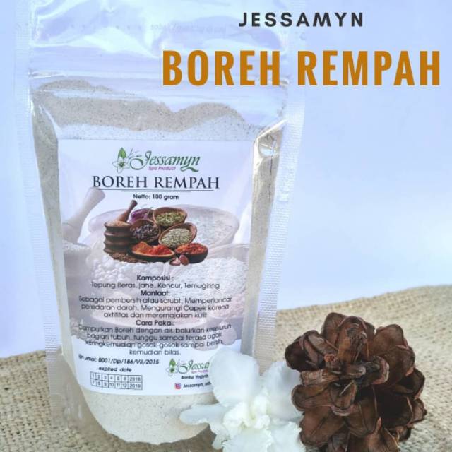 Jual BOREH REMPAH by Jessamyn | lulur hangat | lulur rempah | Shopee ...
