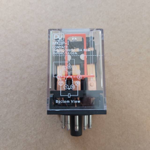 Jual Relay MK3 220v / Relay Kaki 11 / Relay pin 11 | Shopee Indonesia