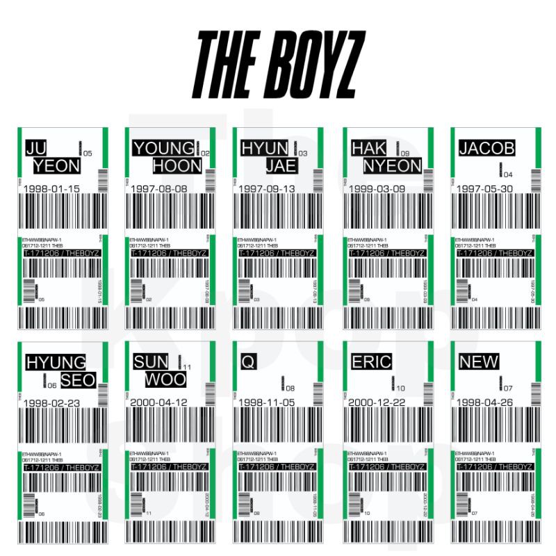 Jual THE BOYZ STIKER BARCODE | Shopee Indonesia