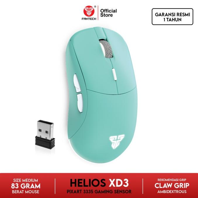 Jual Fantech HELIOS XD3 Wireless Mouse Gaming RGB Dual Mode Lc | Shopee ...