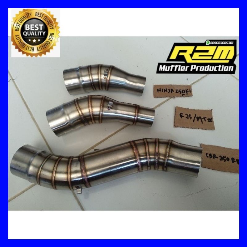 Jual SLIP ON KNALPOT UNTUK MOTOR CBR 150R FACELIFT/ CBR/NINJA FI/R15 ...