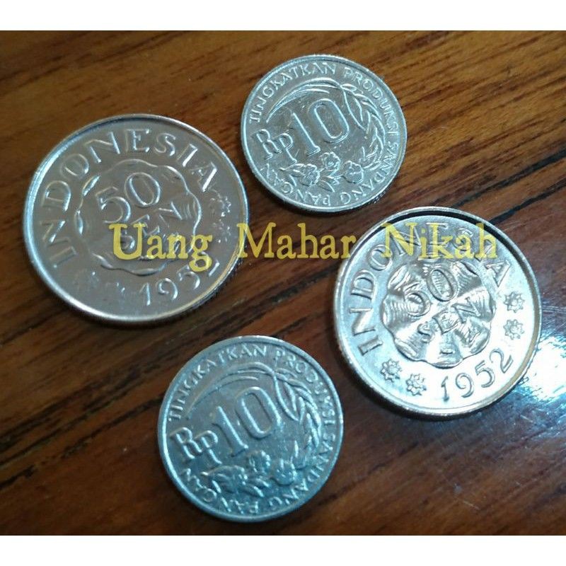 Jual Paket Mahar 21 Rupiah Uang Kuno Koin Asli Indonesia | Shopee Indonesia