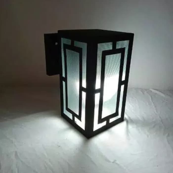 Jual LAMPU HIAS DINDING TIANG TERAS RUMAH MINIMALIS INDOOR OUTDOOR SEGI ...