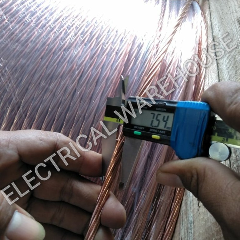 Jual Kabel BC Grounding 35 mm2 FULL STANDARD PLN ( 1x35 35mm 35mm2 35 ...