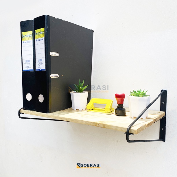 Jual CAVA Rak Dinding Tempel Gantung Ruang Kerja Kantor Ambalan Susun ...