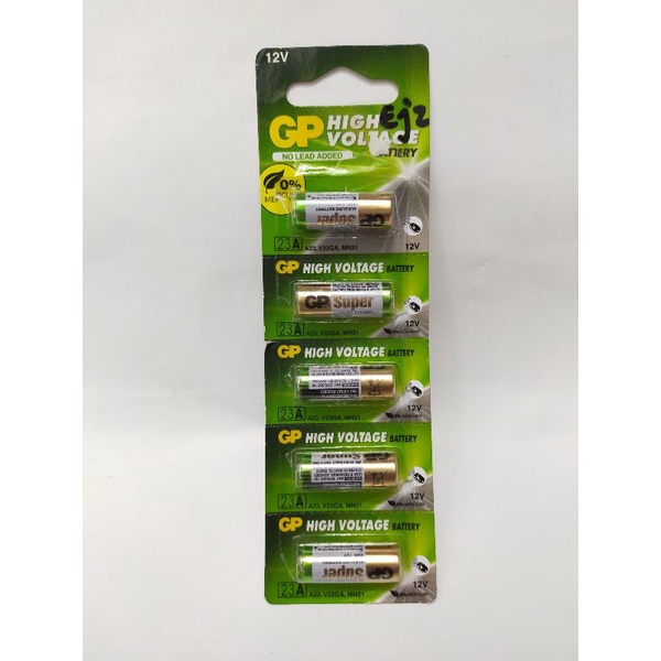 Jual Batu baterai remote mobil motor bel wireless 23A harga 1 pcs ...