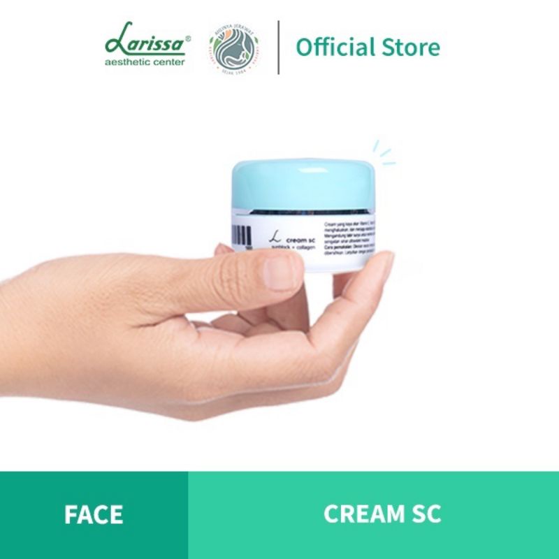 Jual Larissa-Cream Sc (Sunblock + Collagen) | Shopee Indonesia