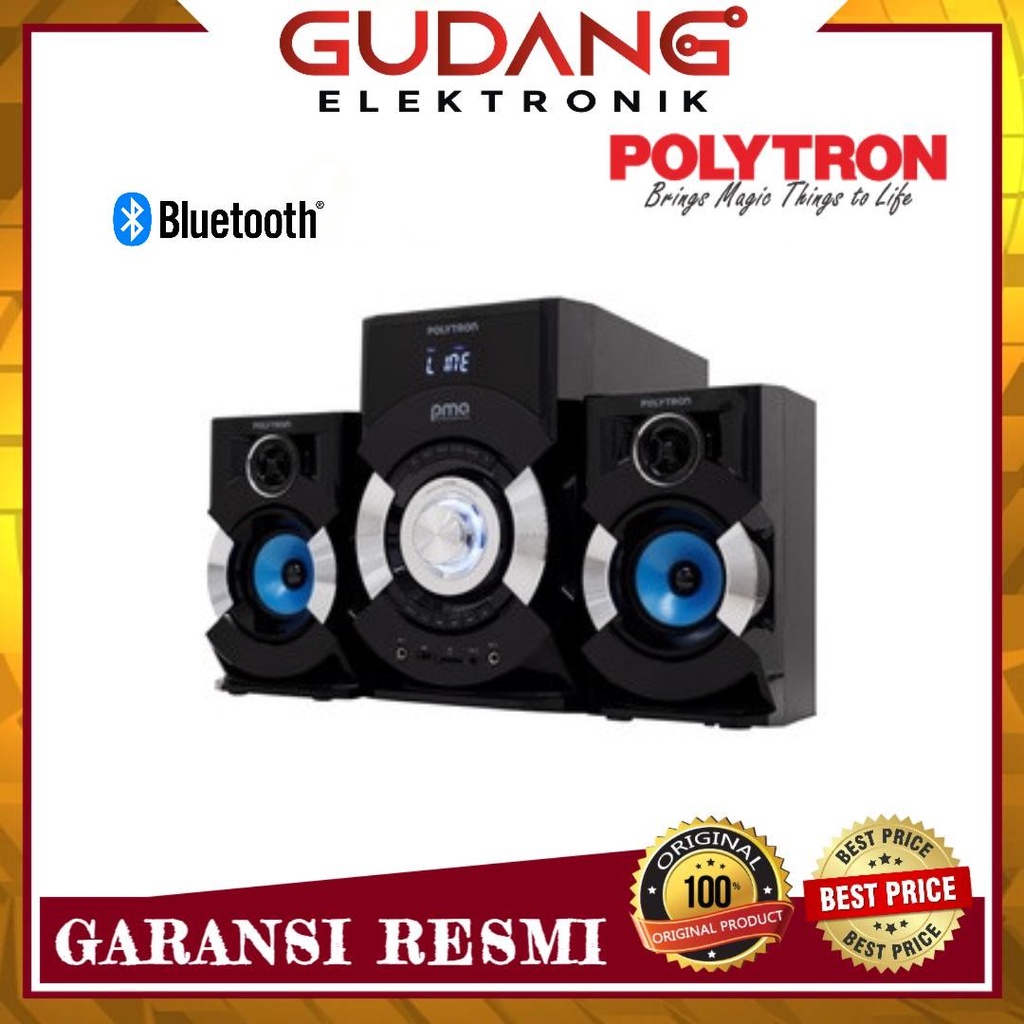 Jual SPEAKER AKTIF POLYTRON PMA 9507 BA POLYTRON PMA-9507BA BLUETOOTH ...