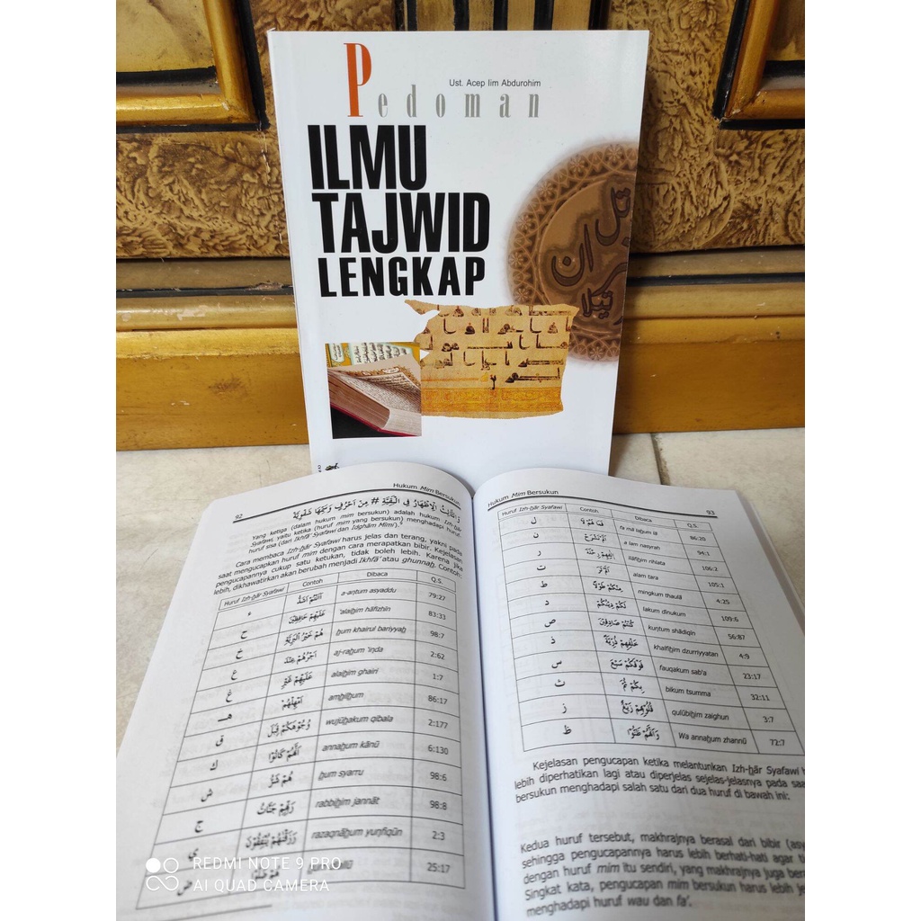 Jual buku pedoman ilmu tajwid lengkap | Shopee Indonesia