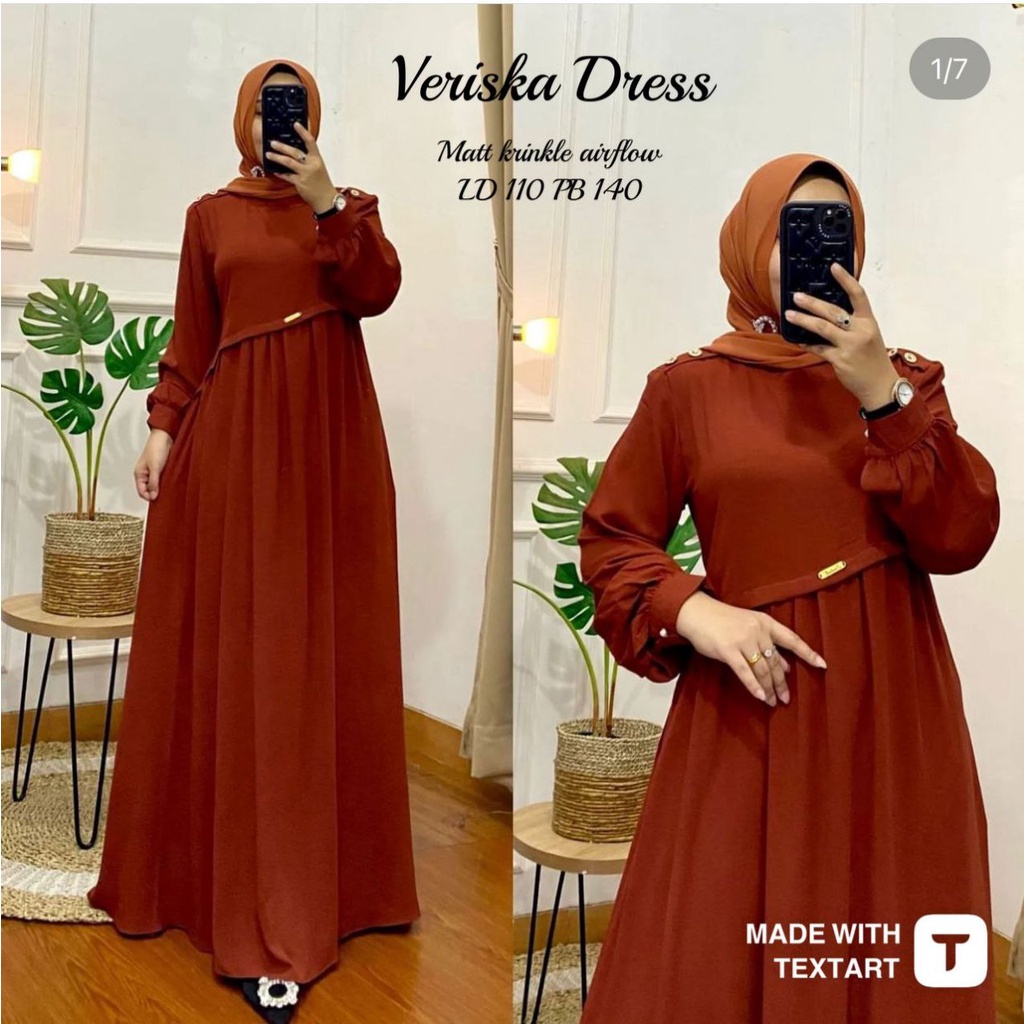 Jual VERISKA DRESS LABEL MADANI | Shopee Indonesia