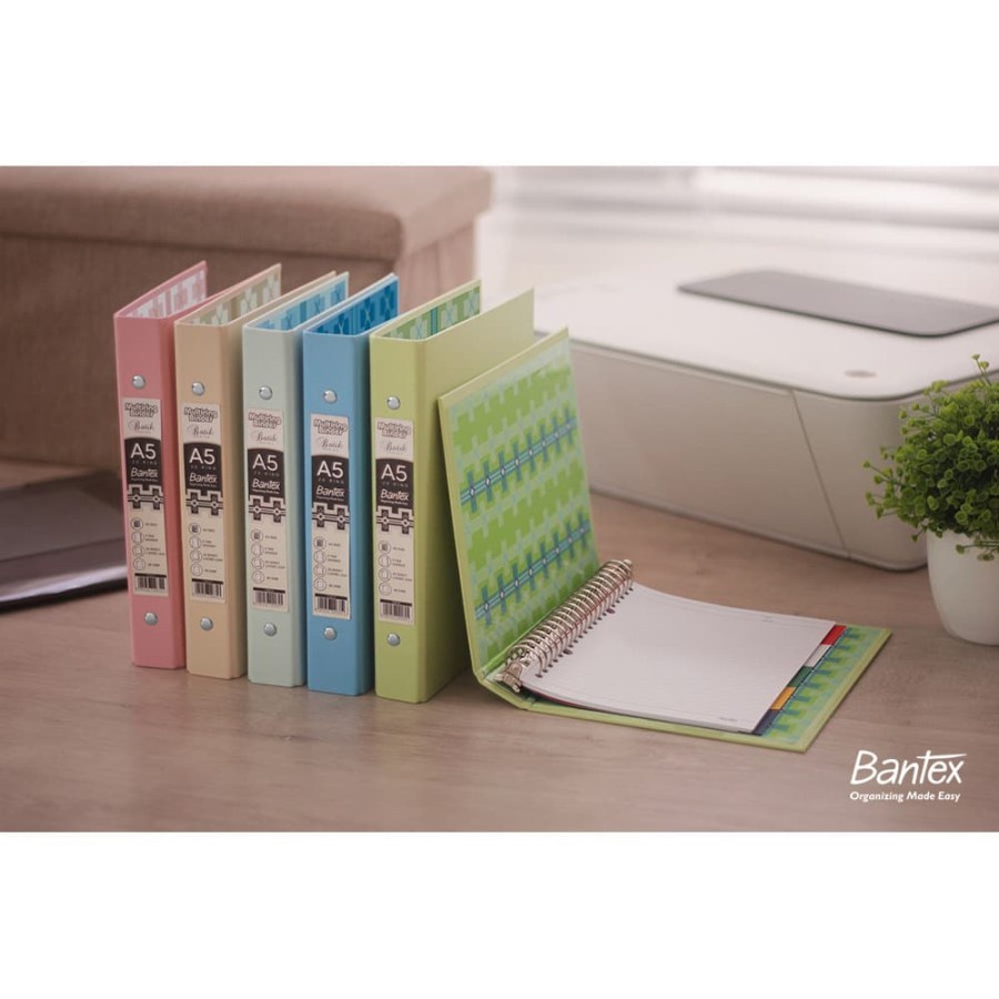 Jual TBMO A5 PP MULTI RING BINDER 20HOLE 1334 BANTEX | Shopee Indonesia
