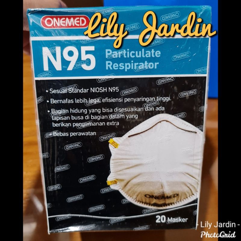 Jual OneMed Masker N95 Particulate Respirator / Mask | Shopee Indonesia