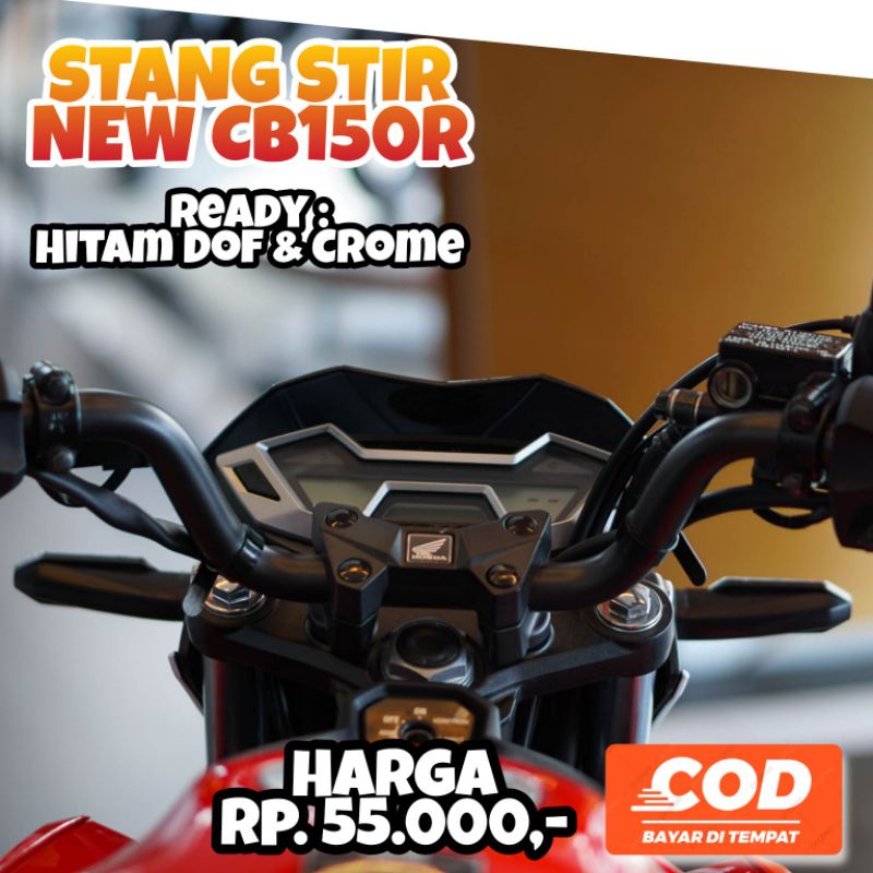 Jual Stang Stir Fatbar Variasi Motor Cb150r 150 Facelift New Old Pnp ...