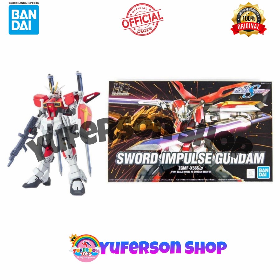 Jual GUNDAM - HG SWORD IMPULSE GUNDAM 055466 | Shopee Indonesia