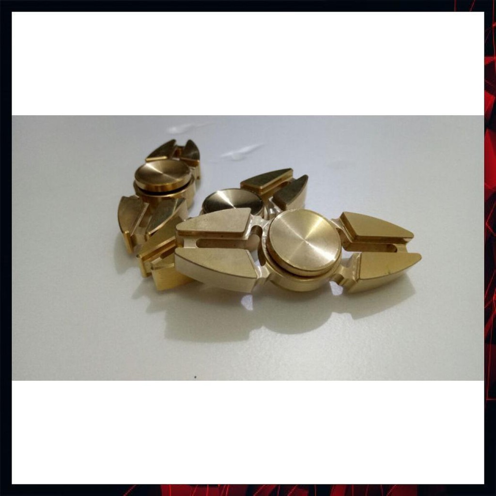 Jual FIDGET SPINNER GOLD DUAL YANKEE A909 METAL HAND SPINNER FIDGET ...