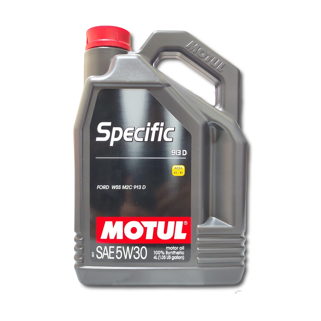 Jual OLI MOTUL MOBIL SPECIFIC 913D 5W30 4 LITER | Shopee Indonesia