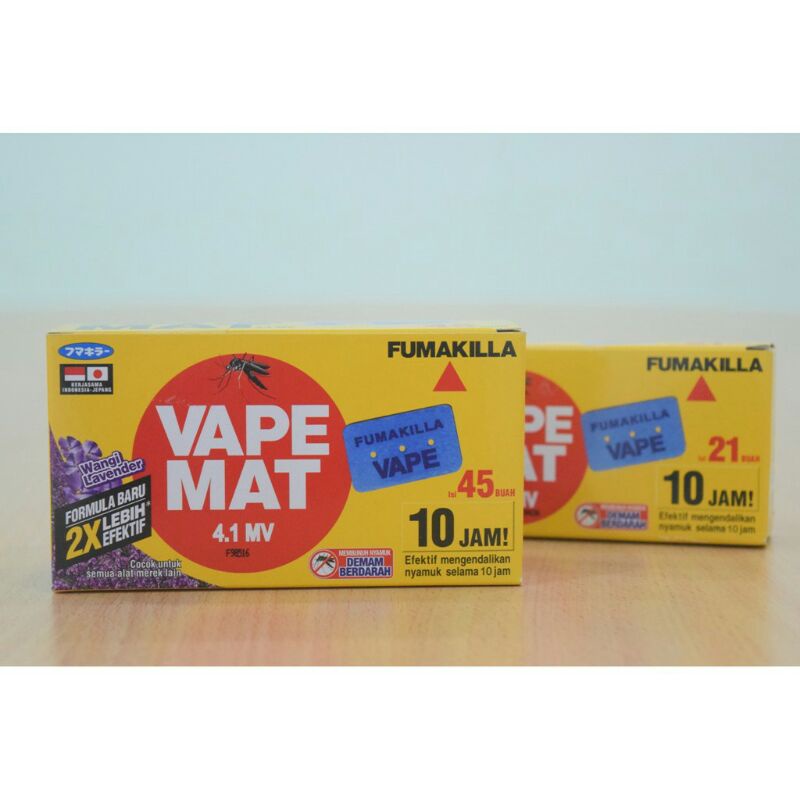 Jual Vape Matt Obat Nyamuk Kecoa Elektrik Isi 45 Pcs | Shopee Indonesia