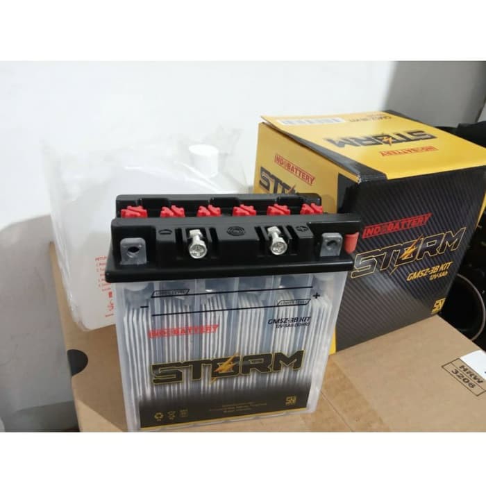 Jual Aki Motor Suzuki Shogun,Smash GM5Z-3B STORM | Shopee Indonesia